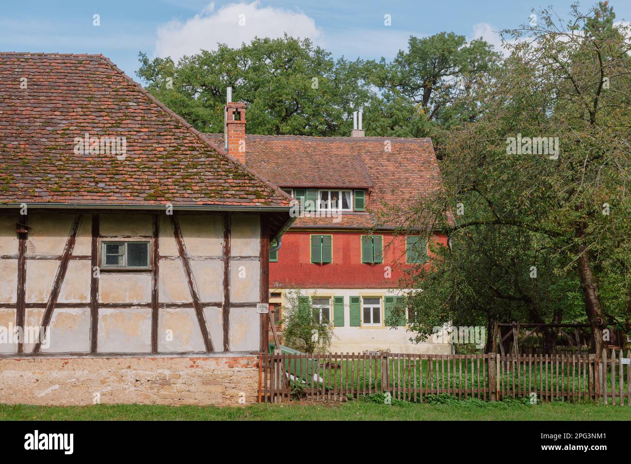 Traditional House With Beautiful Exterior Facade Decor In Germany ...