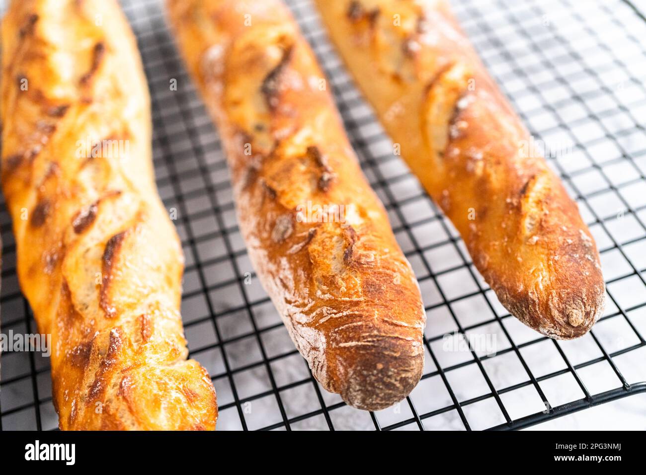 French Baguette bread Stock Photo - Alamy