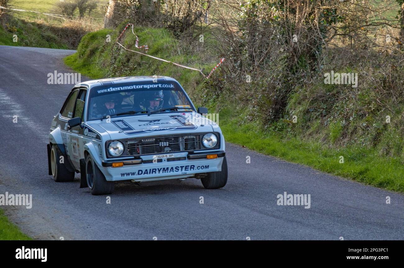 Historic Section West Cork Rally, Clonakilty, March 2023 Stock Photo ...