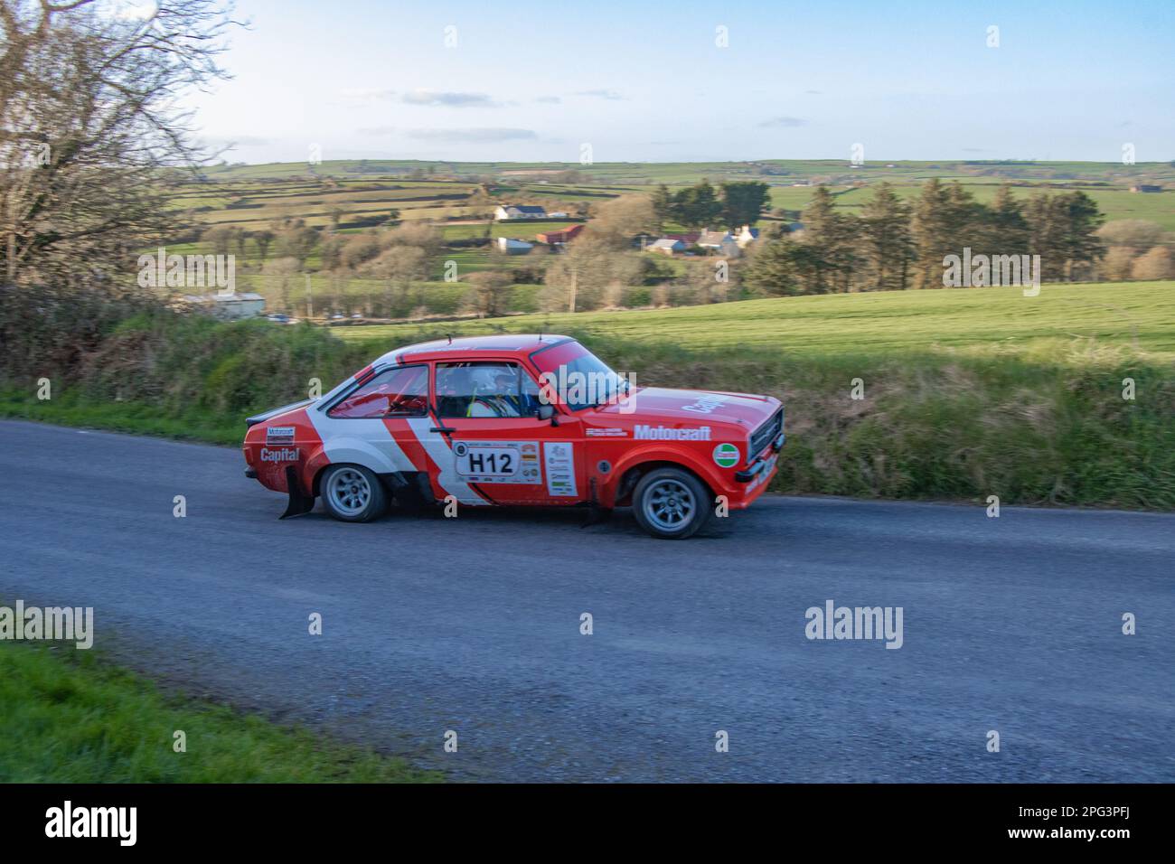 Historic Section West Cork Rally, Clonakilty, March 2023 Stock Photo ...