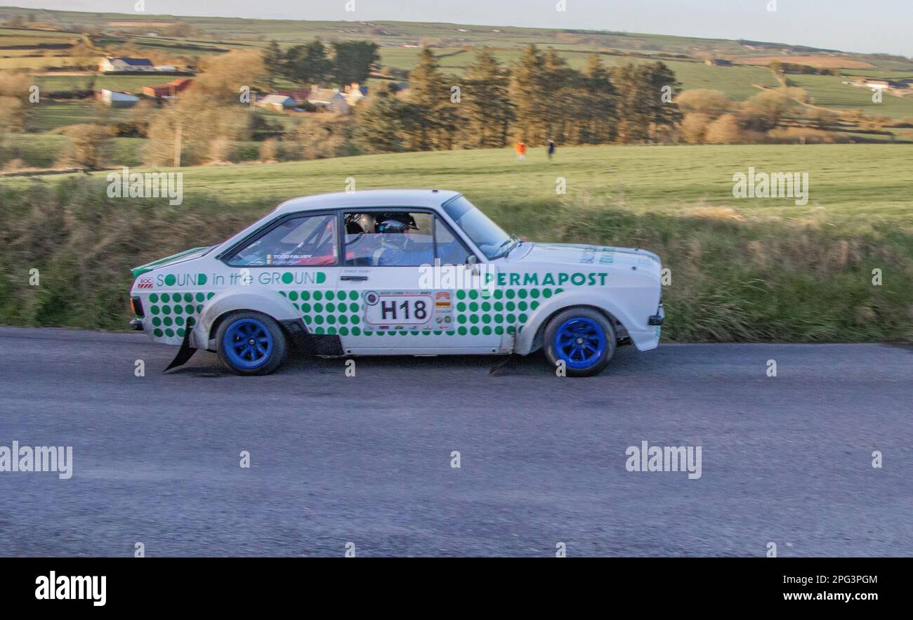 Historic Section West Cork Rally, Clonakilty, March 2023 Stock Photo ...