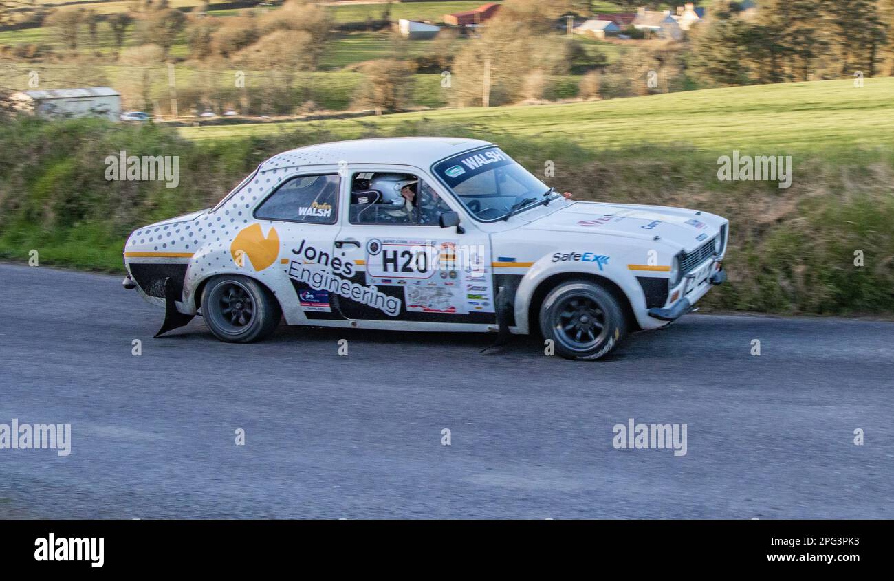 Historic Section West Cork Rally, Clonakilty, March 2023 Stock Photo ...