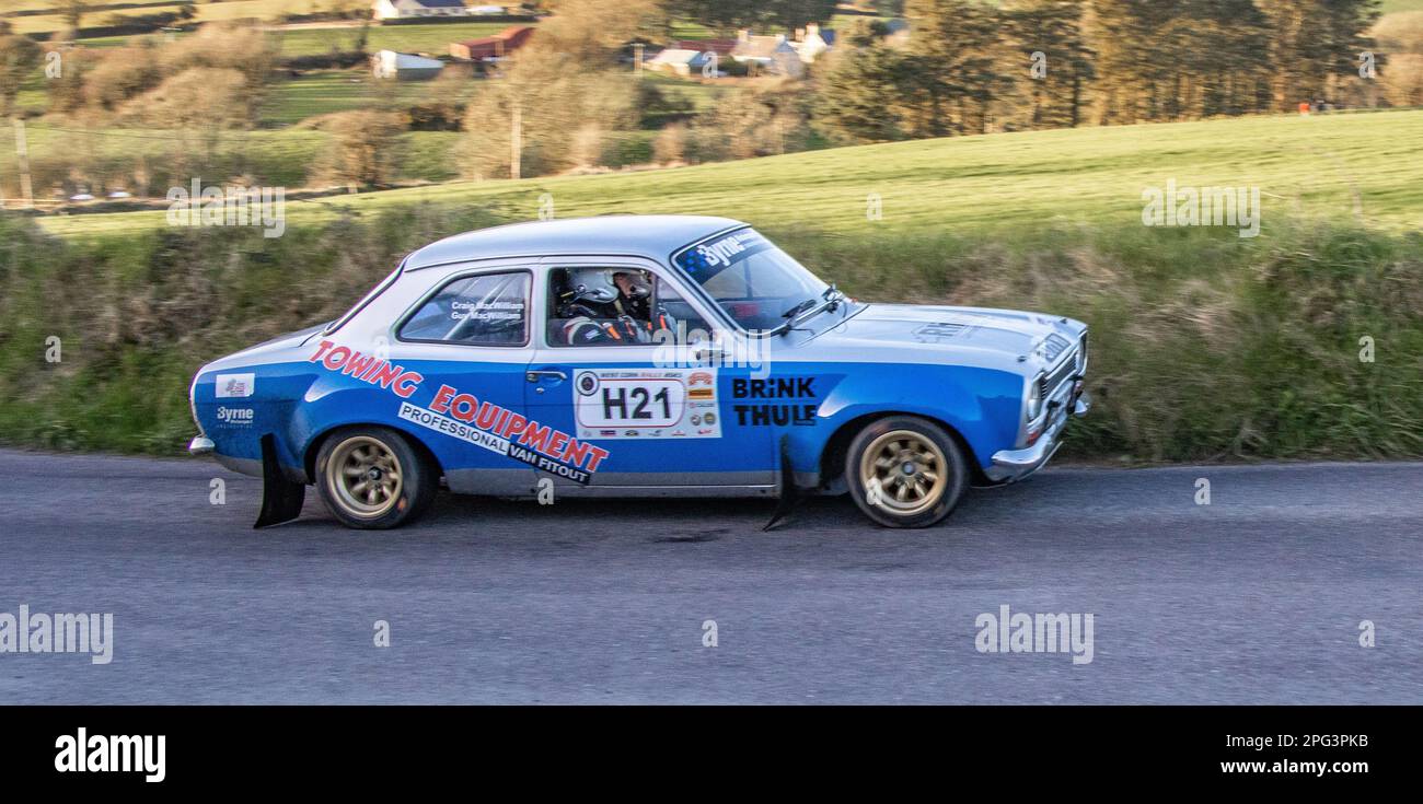Historic Section West Cork Rally, Clonakilty, March 2023 Stock Photo - Alamy