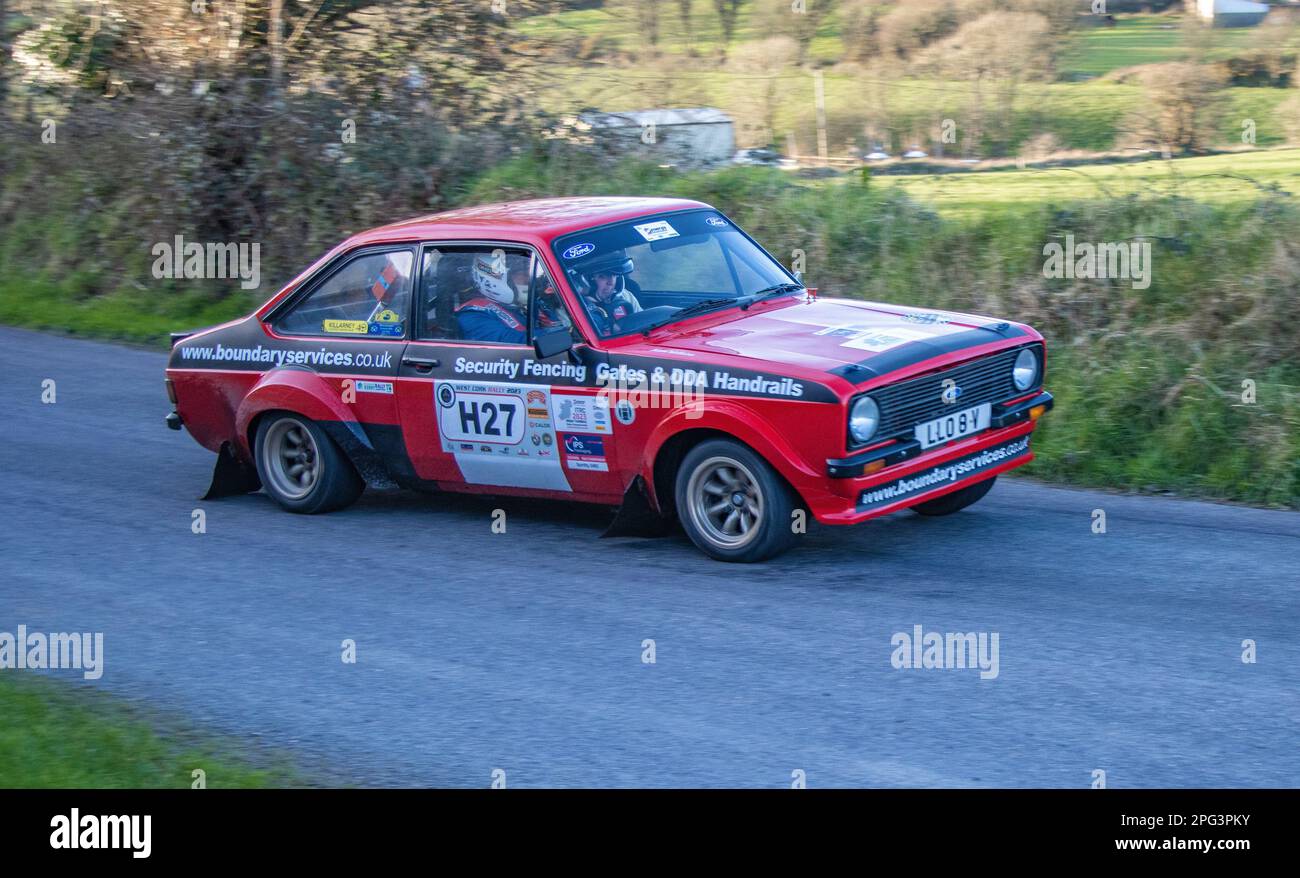 Historic Section West Cork Rally, Clonakilty, March 2023 Stock Photo ...