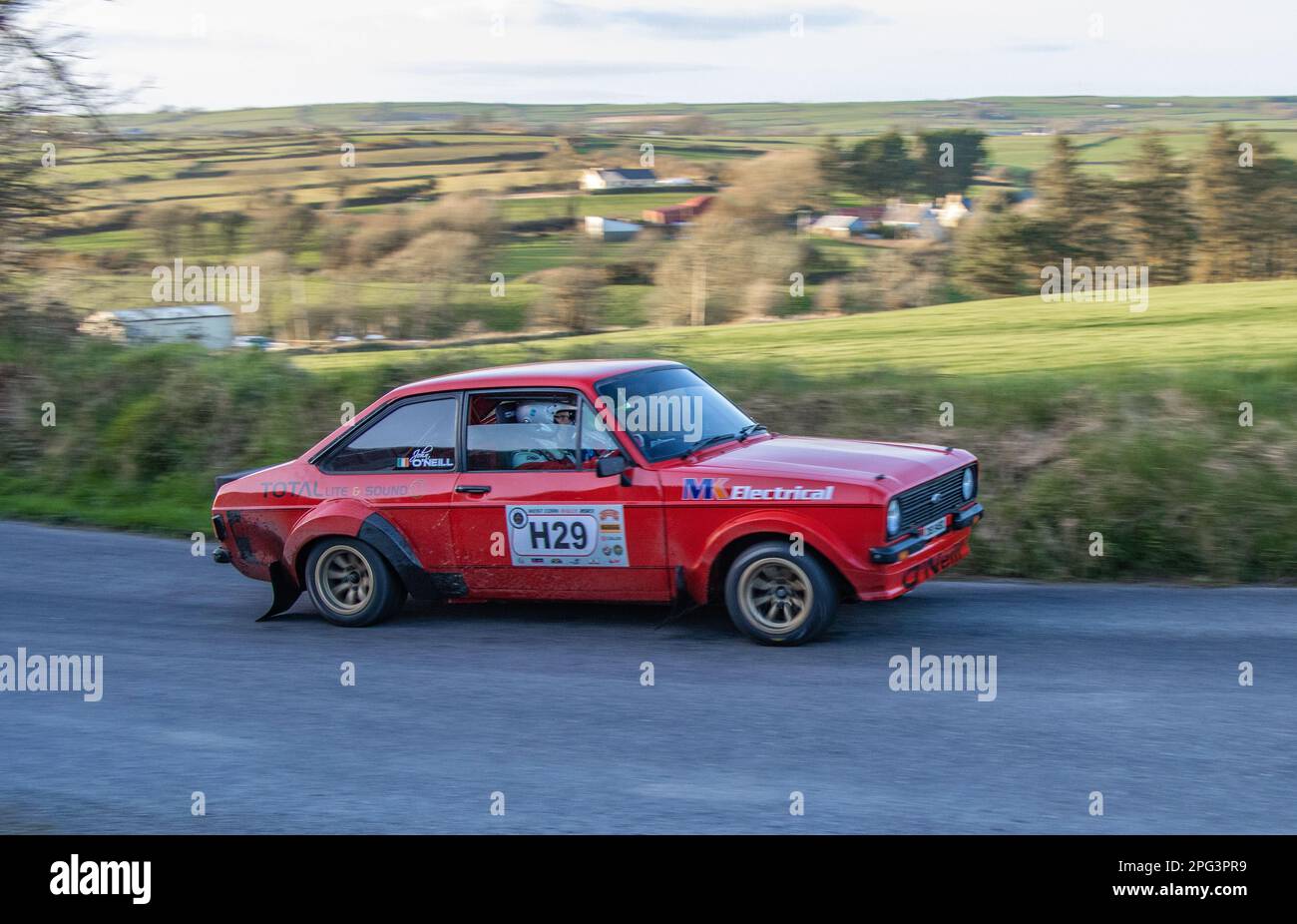 Historic Section West Cork Rally, Clonakilty, March 2023 Stock Photo ...