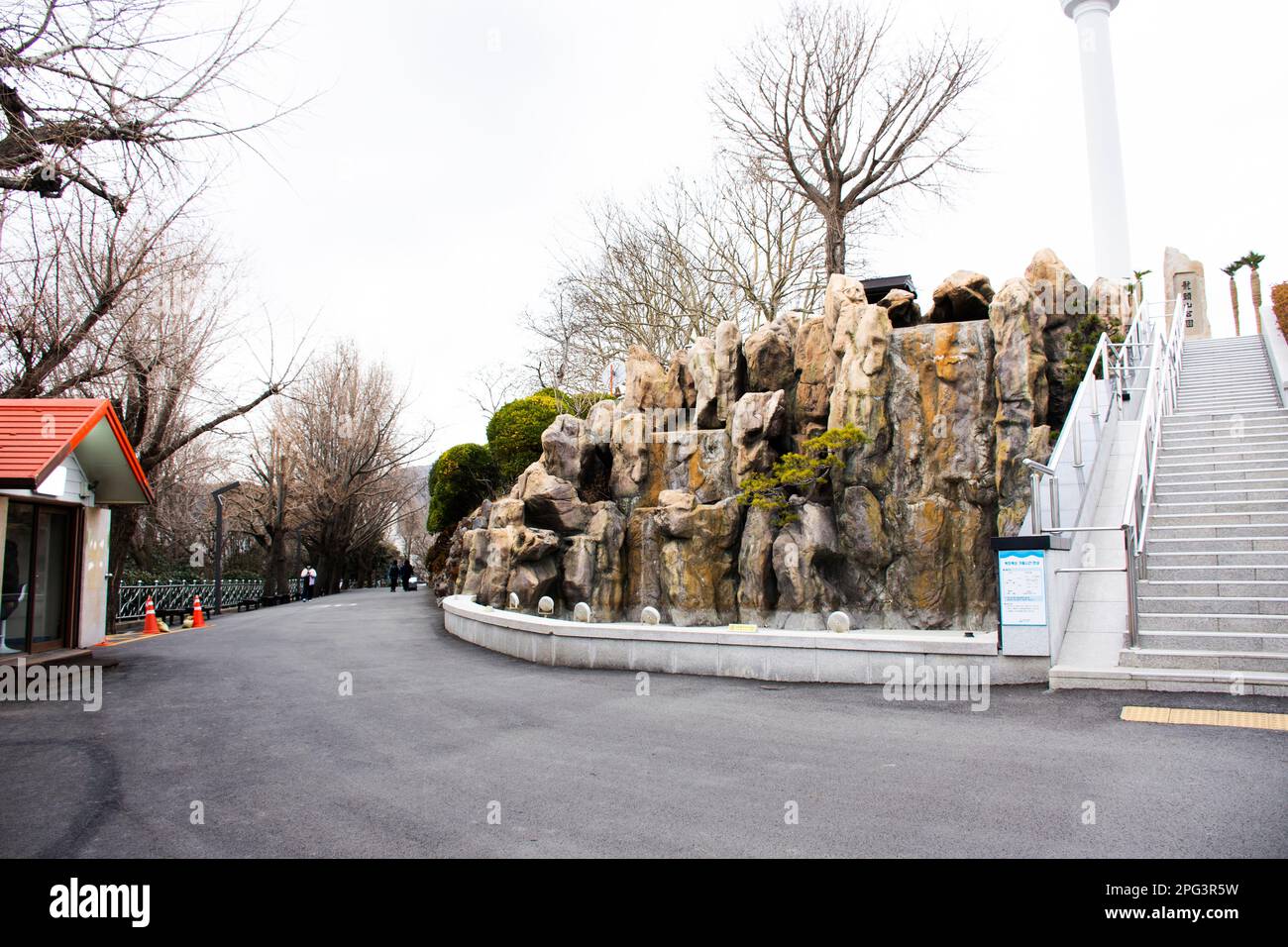 Landmarks destinations of trip tour Diamond Busan Tower and Yongdusan ...