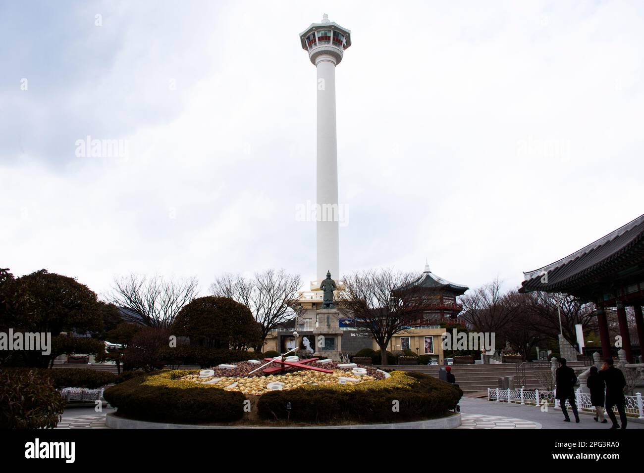Landmarks destinations of trip tour Diamond Busan Tower and Yongdusan ...
