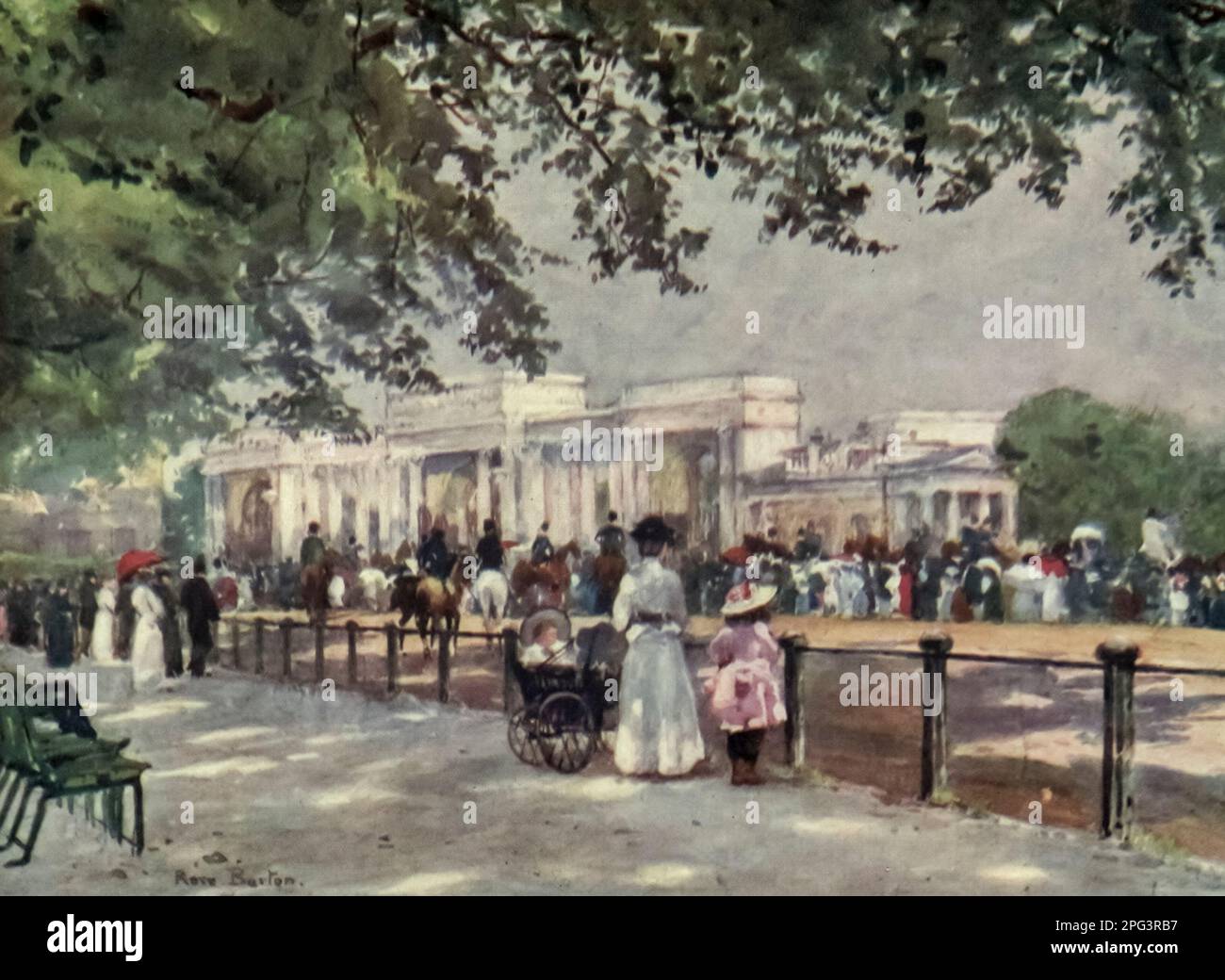 Waiting for Royalty watercolour painted by Rose Barton from the book ...