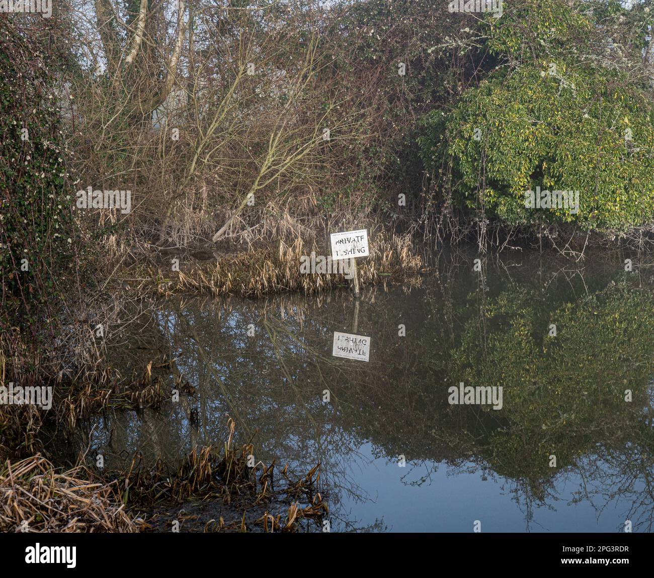 Fishing by permit only sign hi-res stock photography and images - Alamy