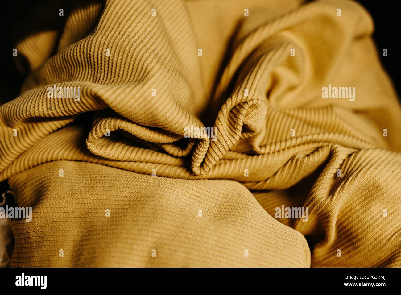 A closeup of a soft brown fabric swatch background Stock Photo - Alamy