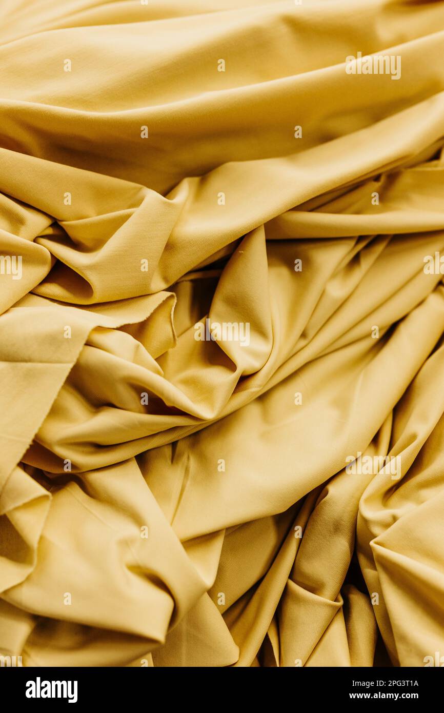 A closeup of a soft brown fabric swatch background Stock Photo - Alamy