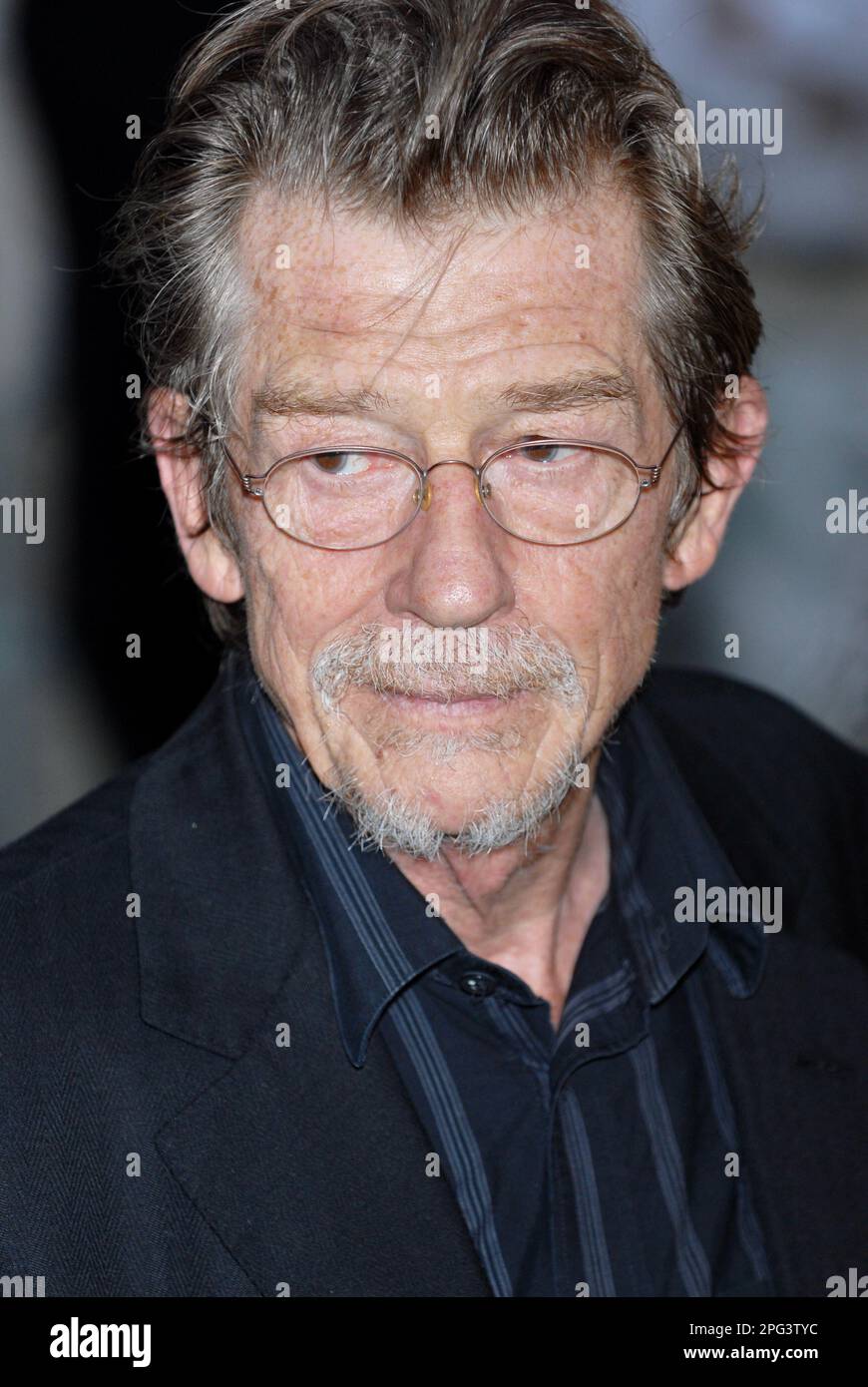 John Hurt. The Queen Premiere, Curzon Mayfair, London, UK Stock Photo ...