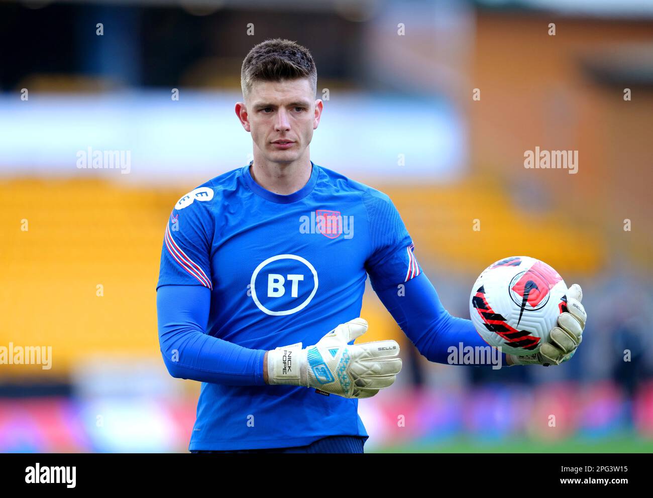 File photo dated 11-06-2022 of England goalkeeper Nick Pope. Marcus ...