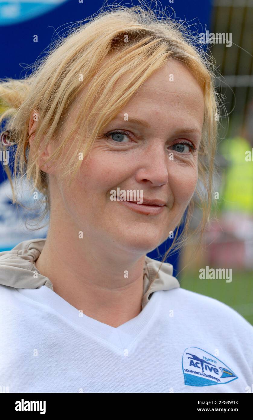 Miranda Richardson, Hydroactive Women's Challenge, Hyde Park, London ...
