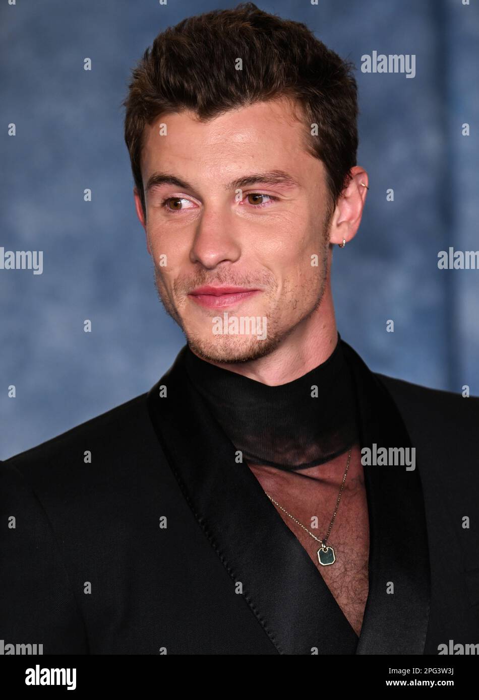 March 13th, 2023, Los Angeles, USA. Shawn Mendes arriving at the Vanity ...