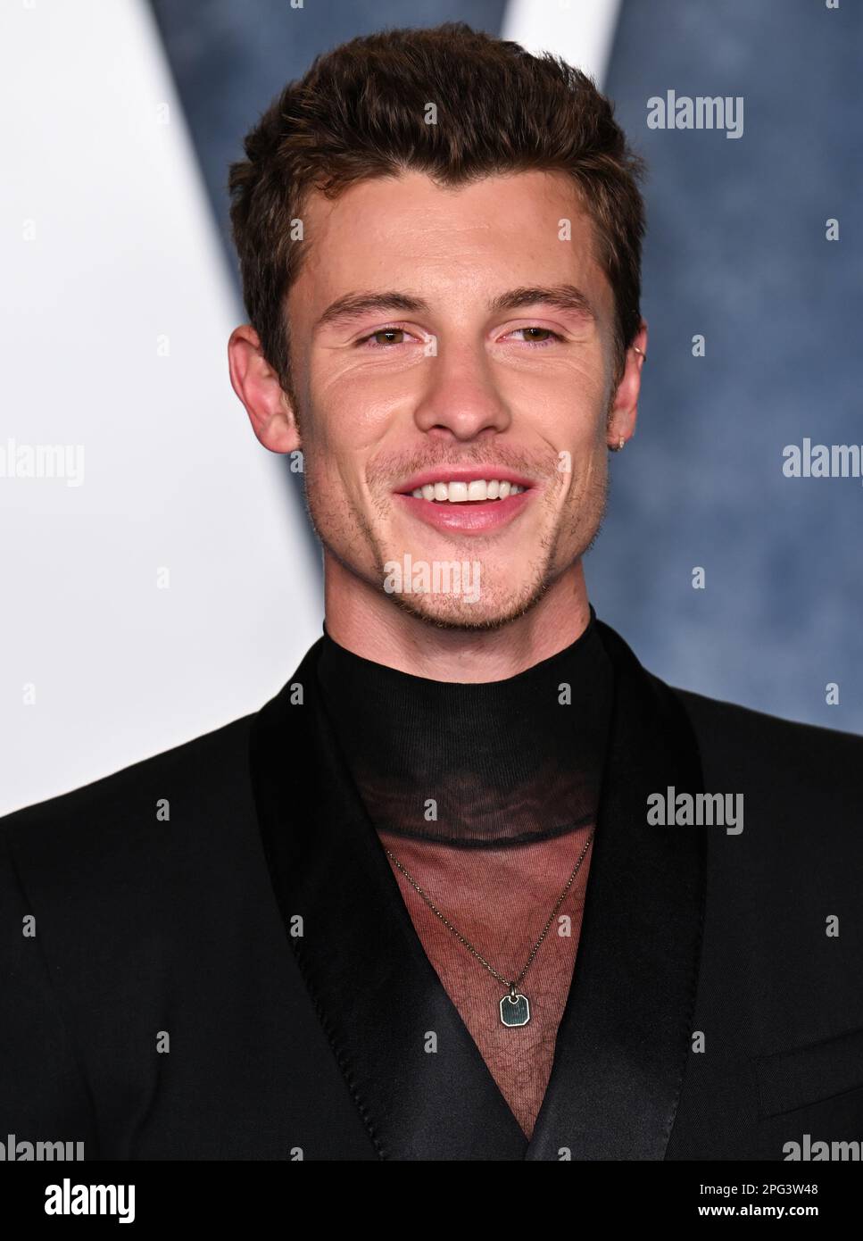 March 13th, 2023, Los Angeles, USA. Shawn Mendes arriving at the Vanity ...