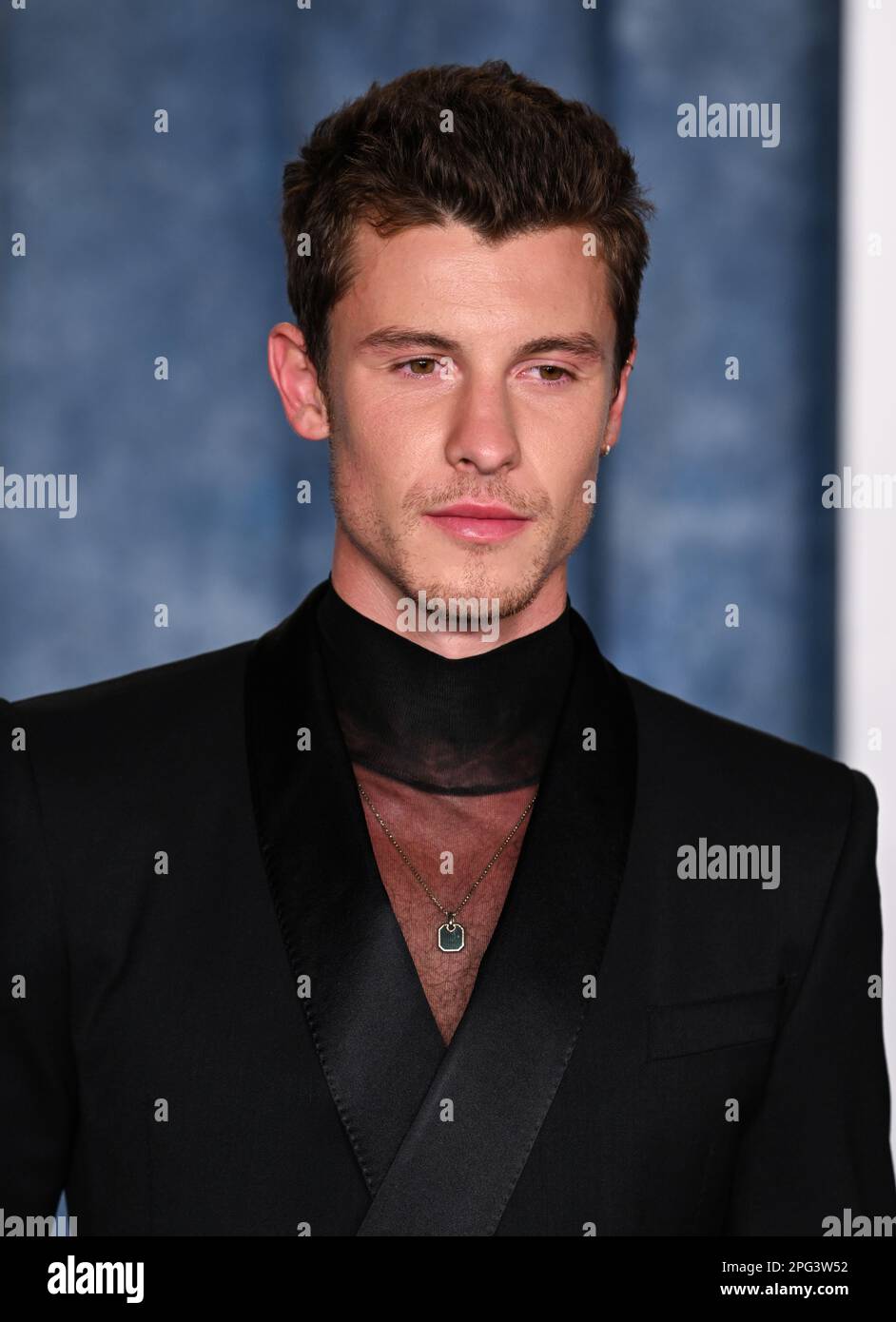 March 13th, 2023, Los Angeles, USA. Shawn Mendes arriving at the Vanity ...