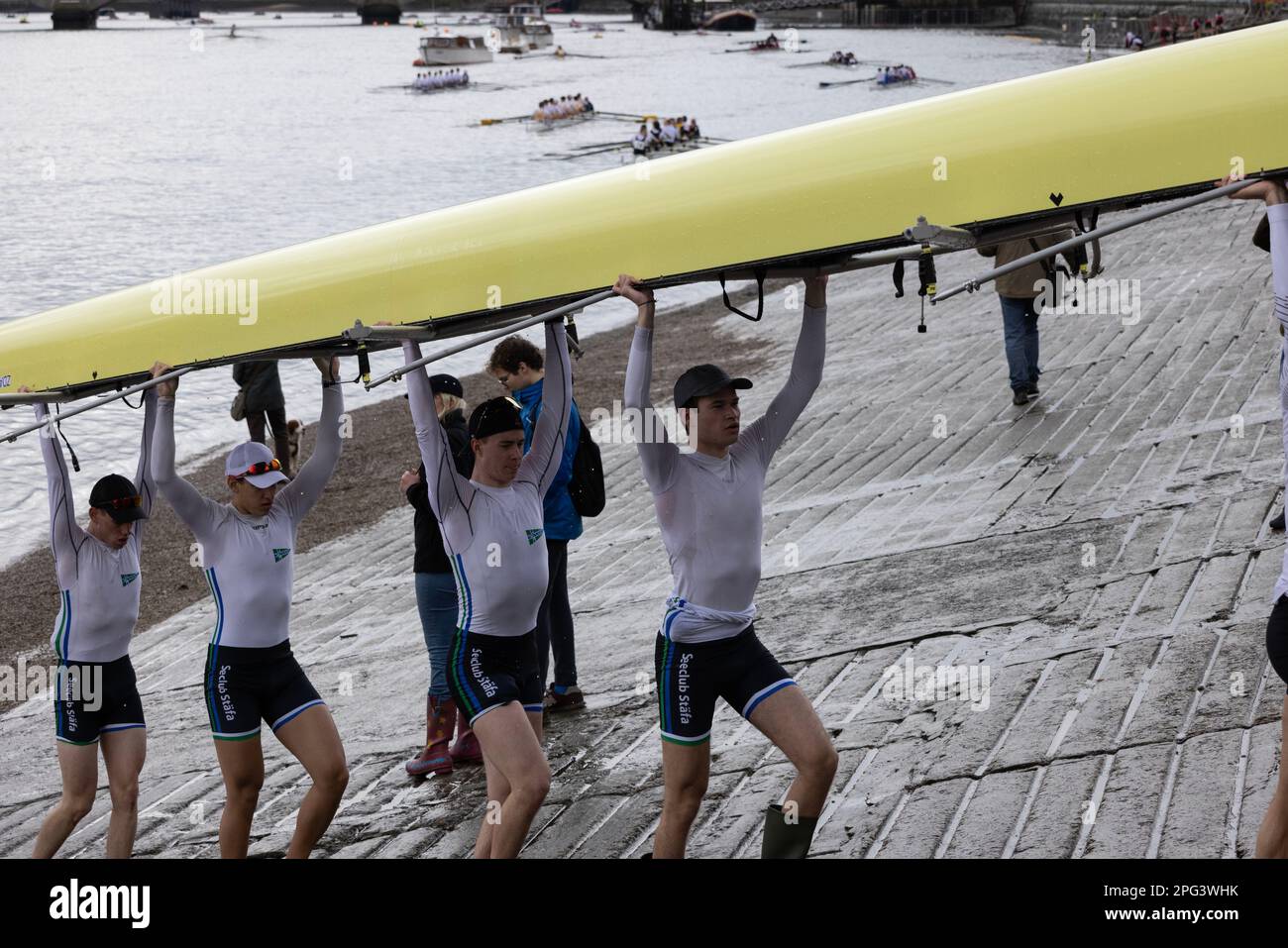 The Head of the River Race, against-the-clock rowing race held annually ...