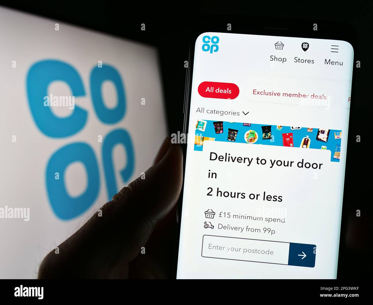 Coop store logo hi-res stock photography and images - Alamy