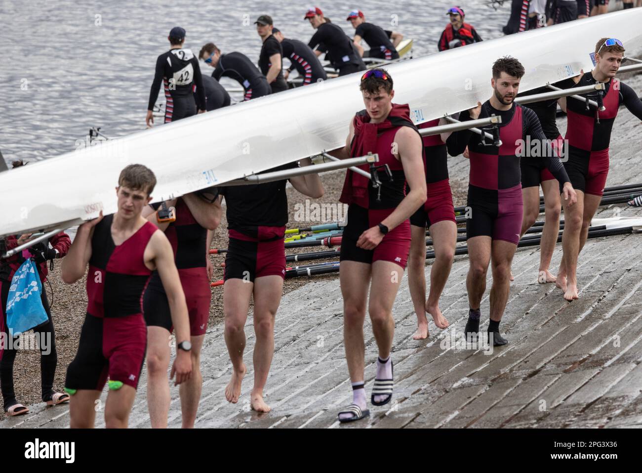 The Head of the River Race, against-the-clock rowing race held annually ...