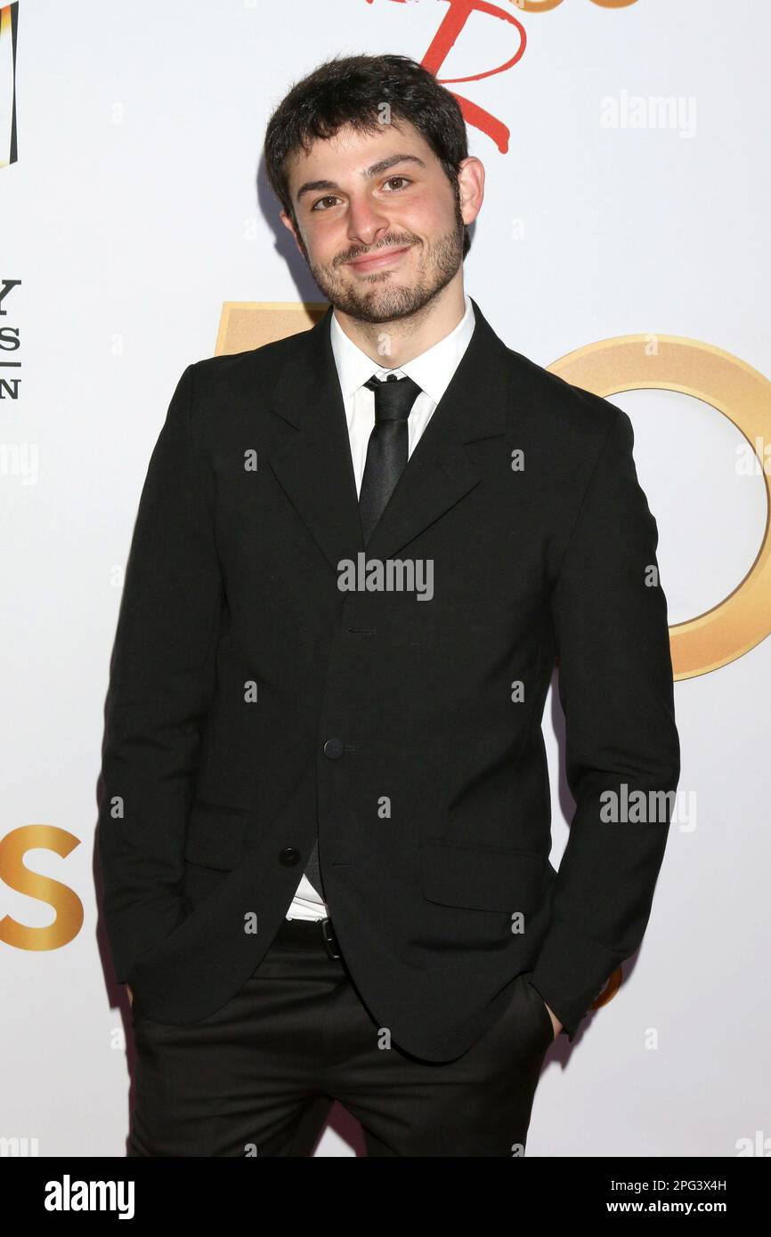Zach Tinker at arrivals for THE YOUNG AND THE RESTLESS 50th Anniversary ...