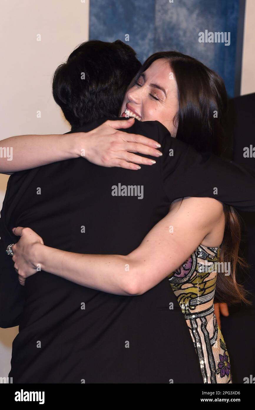 Ana de Armas, Ke Huy Quan at arrivals for Vanity Fair Oscar Party ...