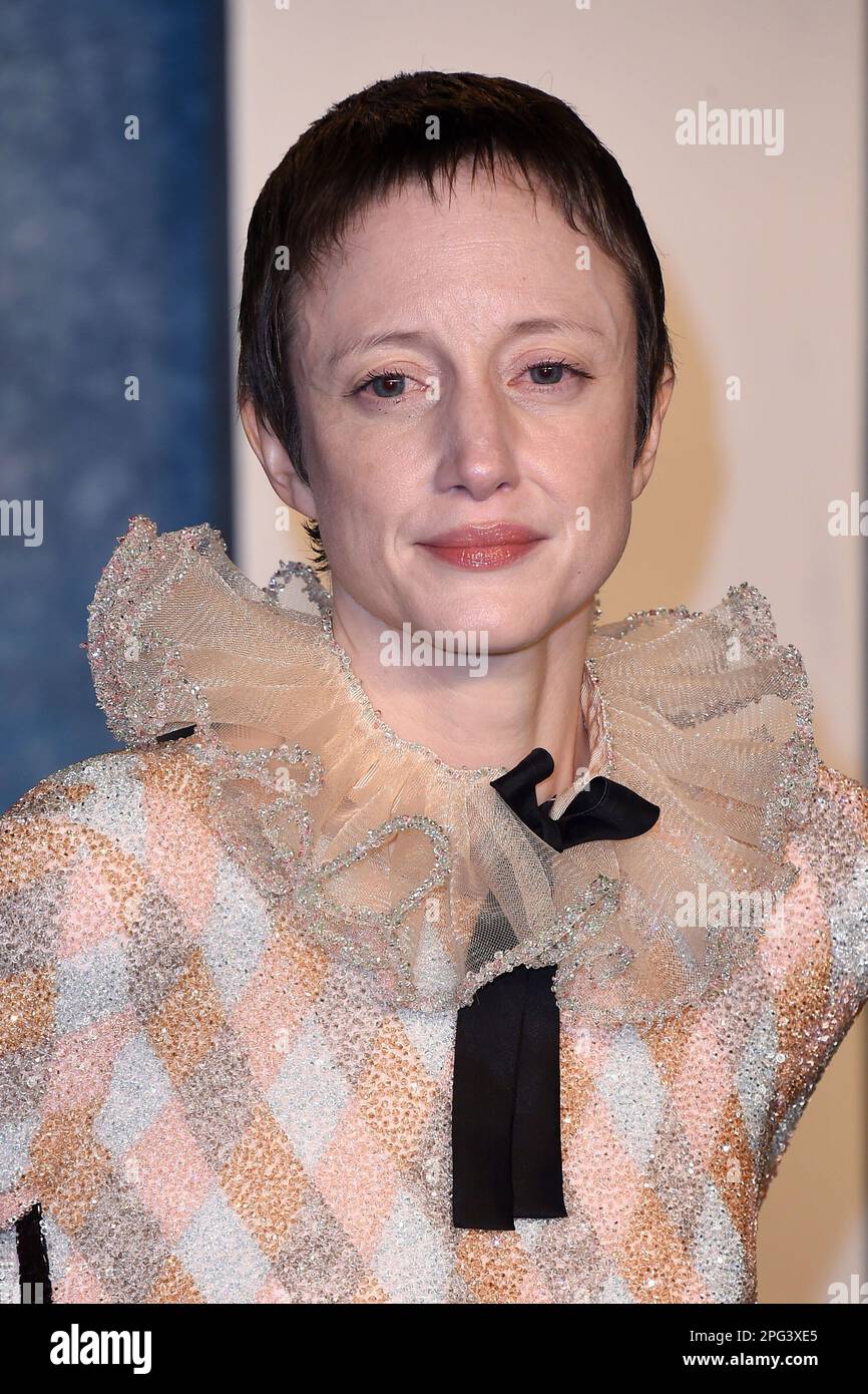Andrea Riseborough at arrivals for Vanity Fair Oscar Party - Arrivals 7 ...
