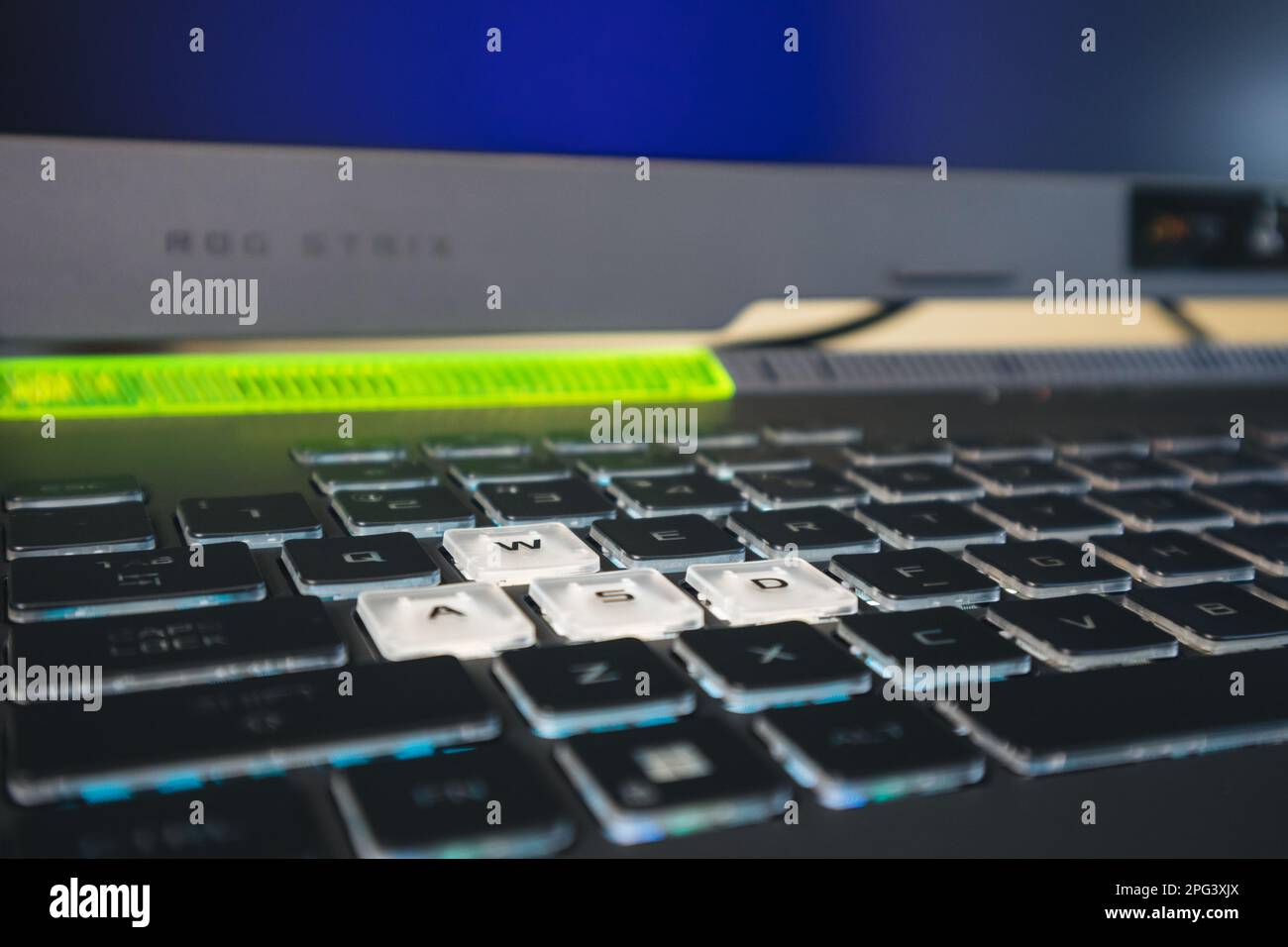 Kiev, Ukraine - August 28, 2022: ROG Strix G17 (Republic of Gamers ...