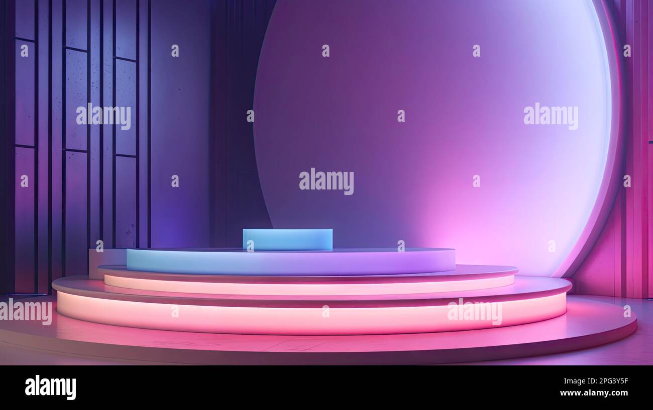 3d Futuristic Podium for gadget display Background. podium for ...