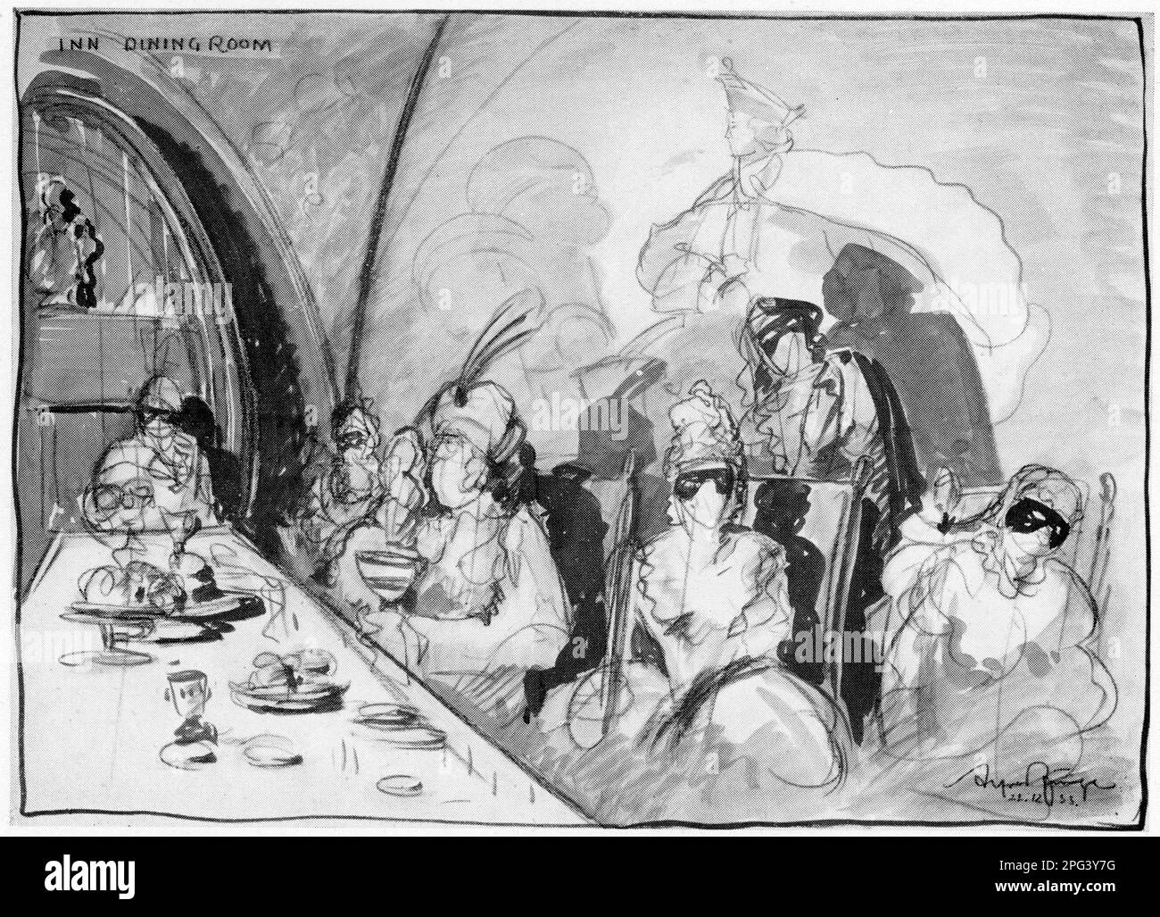 Concept Art / Set Design by Art Director ALFRED JUNGE for the film ...