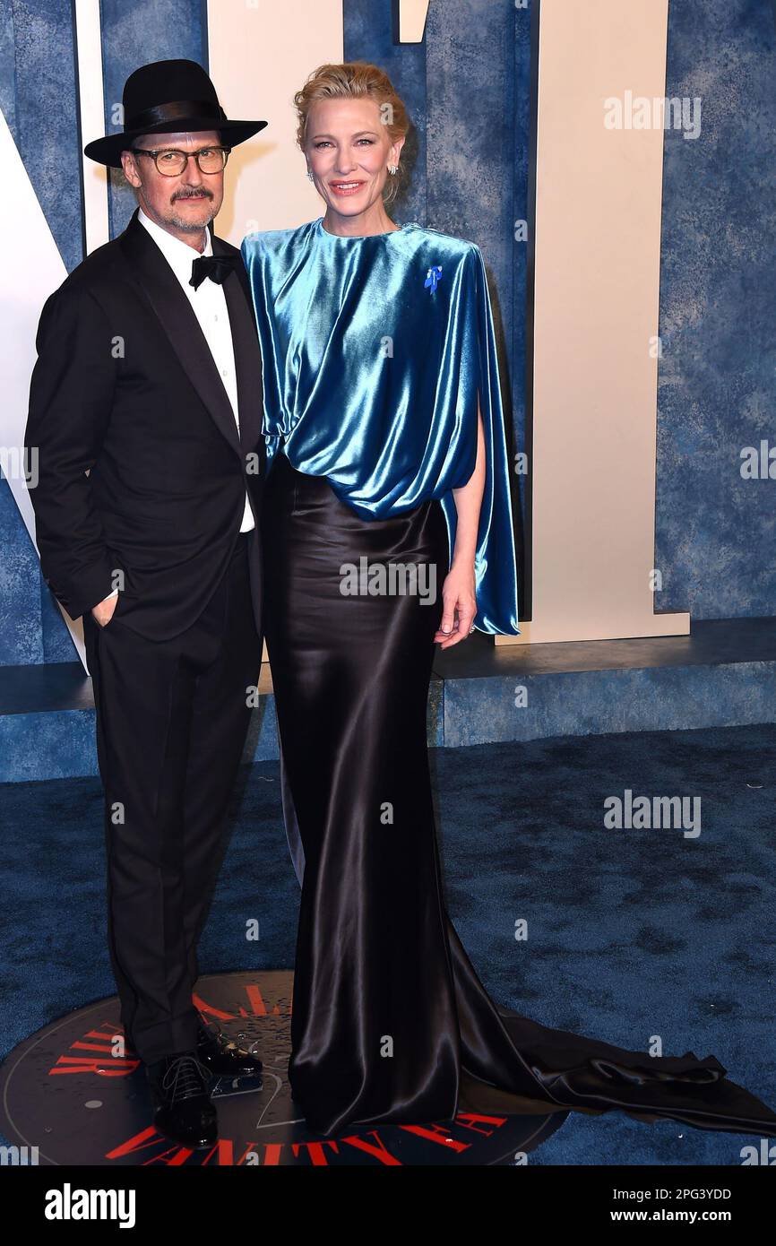 Los Angeles, CA. 12th Mar, 2023. Todd Field, Cate Blanchett at arrivals ...