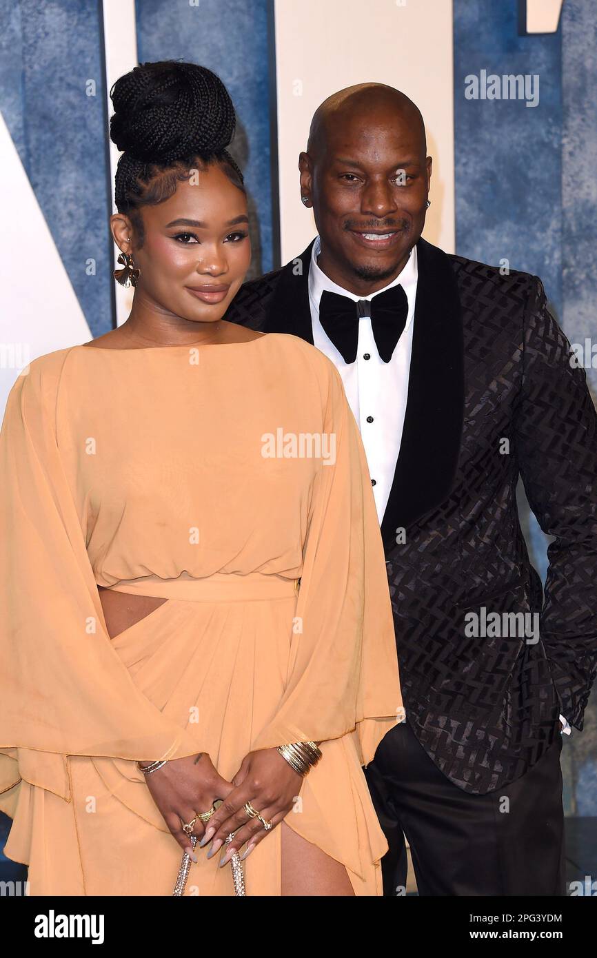 Los Angeles, CA. 12th Mar, 2023. Tyrese Gibson, Zelie Timothy at ...