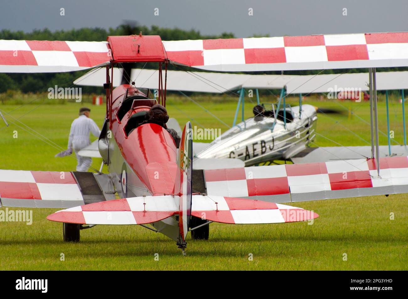de Havilland DH 82, Tiger Moth II, K-2585 (T6818), G-ANKT, Shuttleworth ...