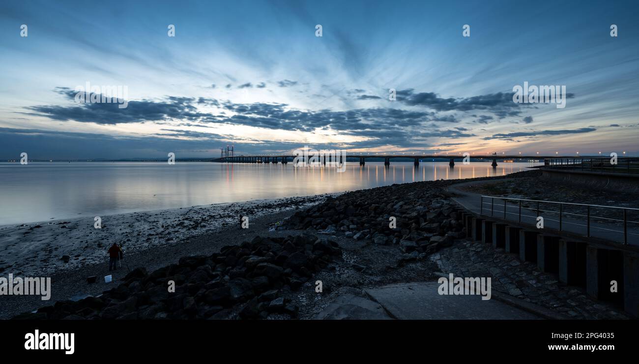 Severn beach gloucestershire hi-res stock photography and images - Alamy