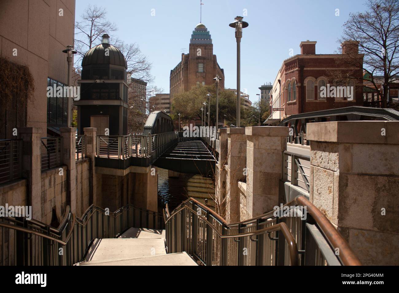 Outdoor buildings on the streets of San Antonio Texas architecture ...