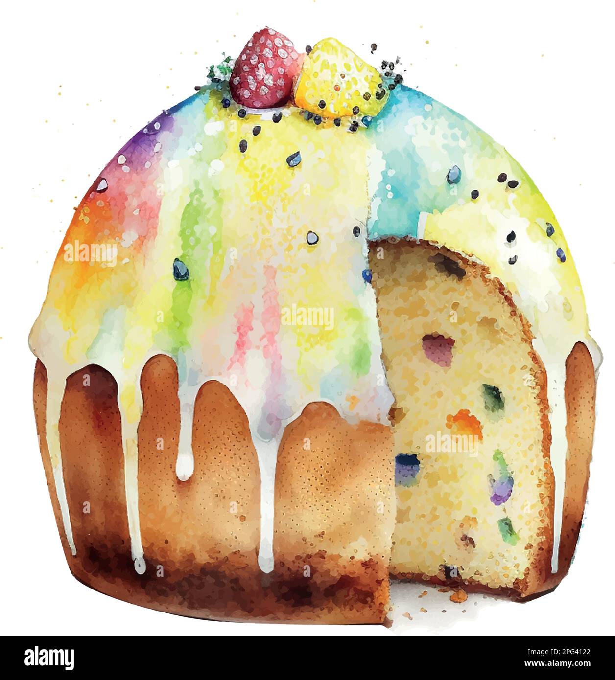 Kulich vector vectors hi-res stock photography and images - Alamy