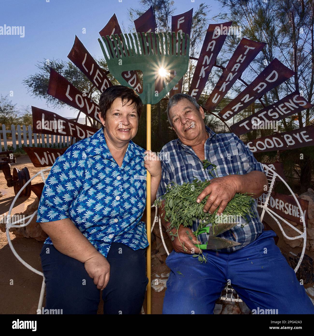 Meisie and Wally Waldemar, are the owners of the Canyon Farmyard ...