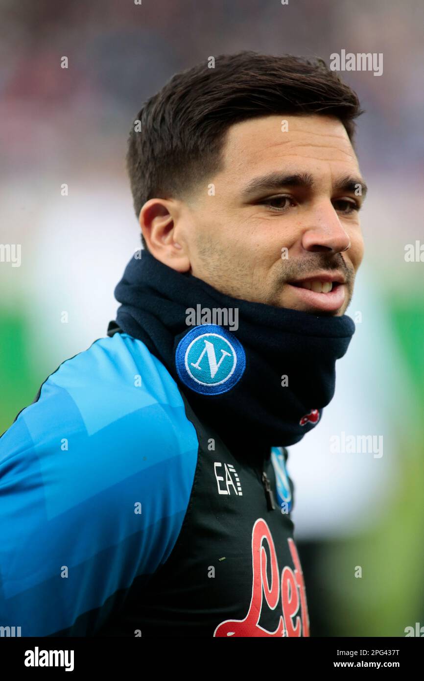 Giovanni Simeone of SSC Napoli during the Italian Serie A football ...
