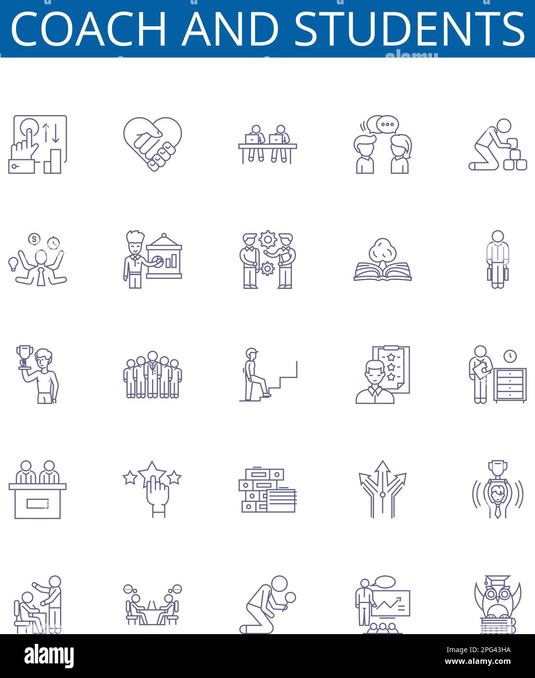 Supervise meeting Stock Vector Images - Alamy