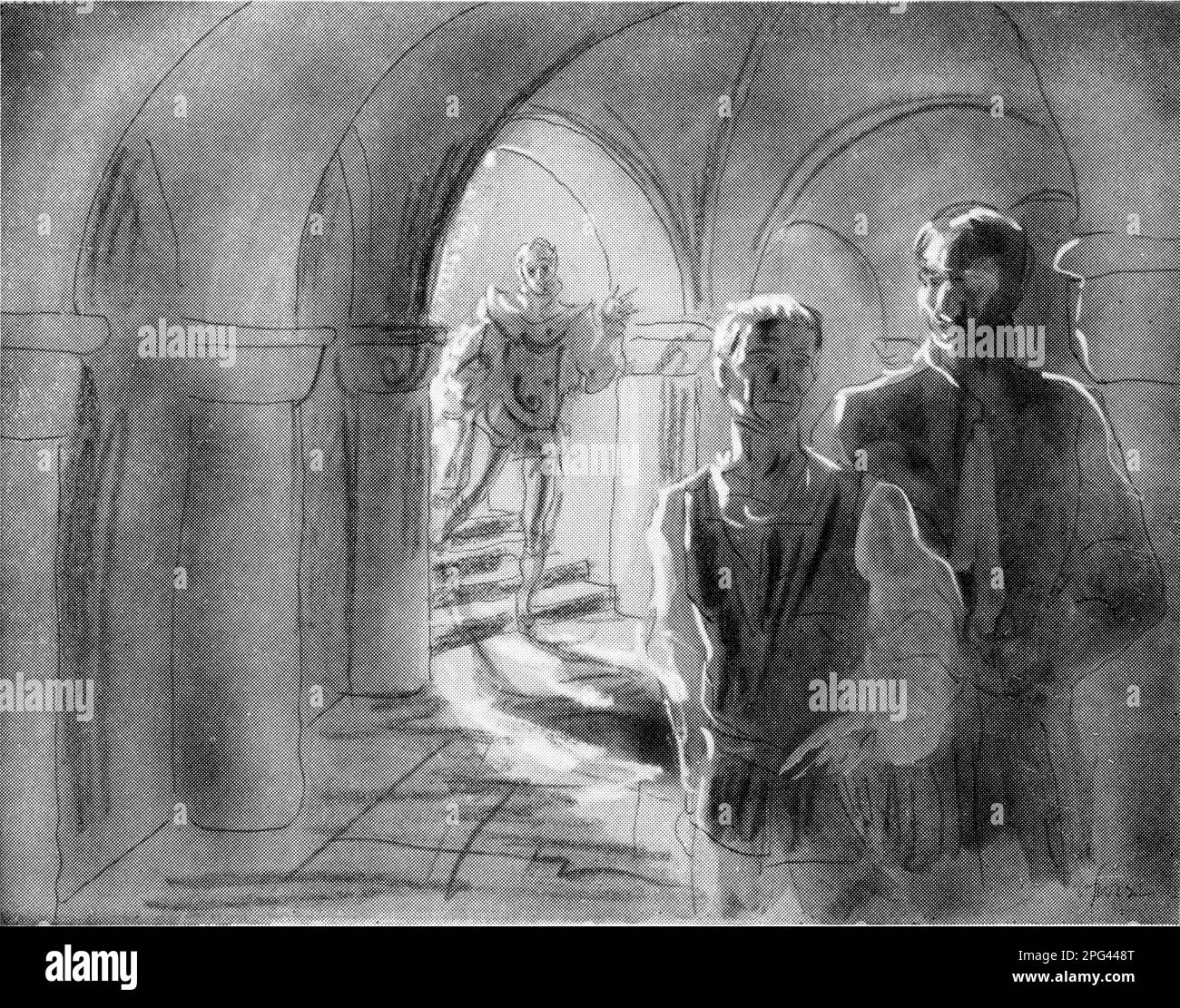 Concept Art / Set Design by Art Director ROGER FURSE for the film ...