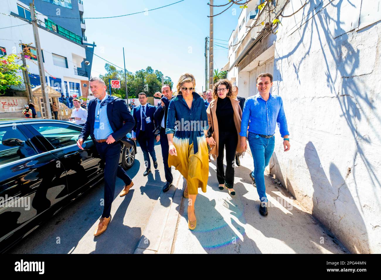 Casablanca, Marokko. 20th Mar, 2023. Queen Maxima of The Netherlands at ...