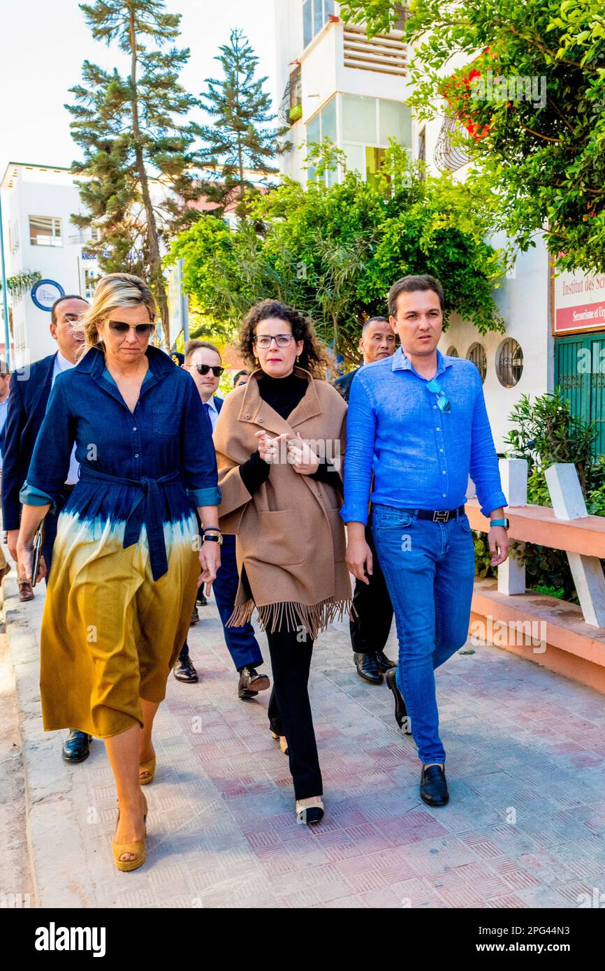 Casablanca, Marokko. 20th Mar, 2023. Queen Maxima of The Netherlands at ...