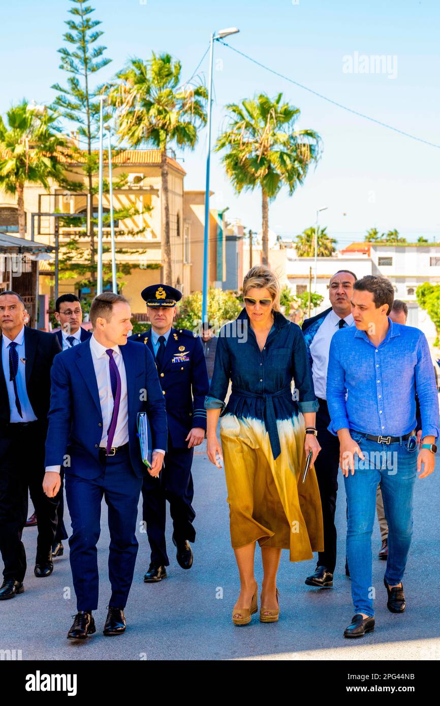 Casablanca, Marokko. 20th Mar, 2023. Queen Maxima of The Netherlands at ...