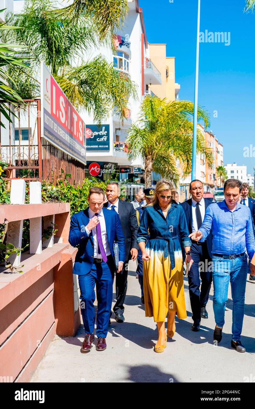 Casablanca, Marokko. 20th Mar, 2023. Queen Maxima of The Netherlands at ...