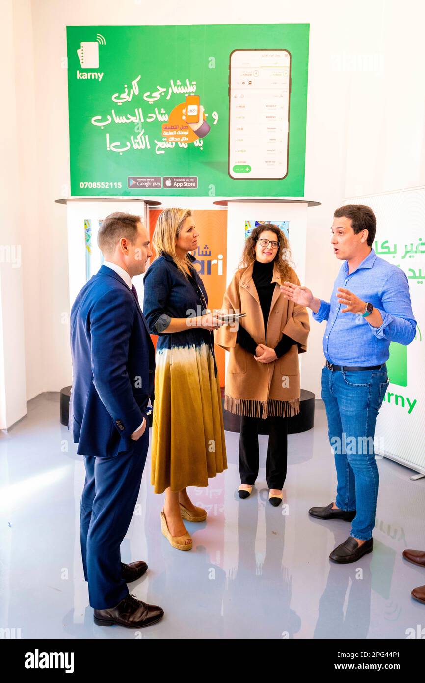 Casablanca, Marokko. 20th Mar, 2023. Queen Maxima of The Netherlands at ...