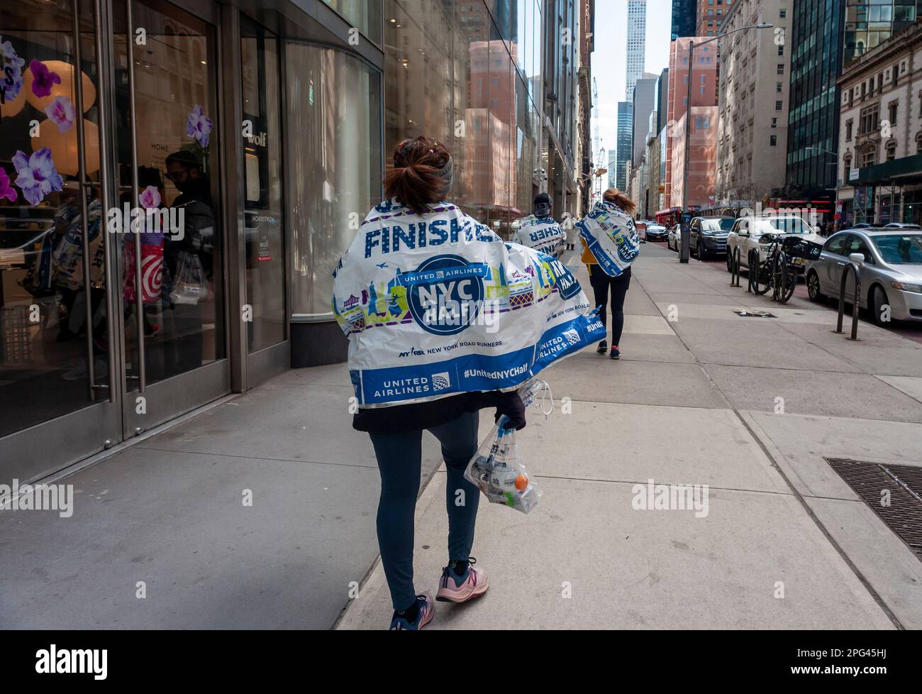 United airlines half marathon hi-res stock photography and images - Alamy