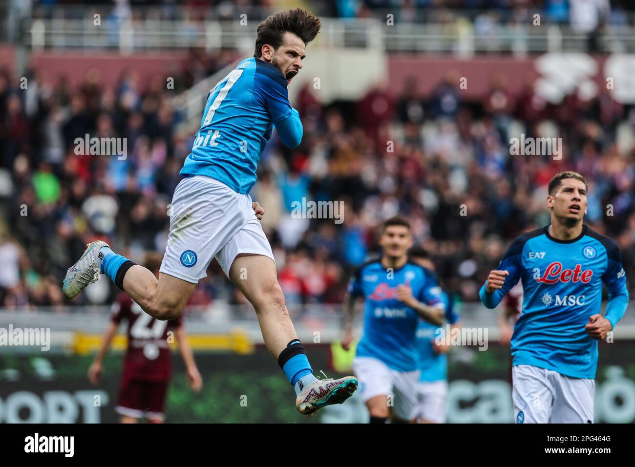 Khvicha kvaratskhelia goal hi-res stock photography and images - Alamy