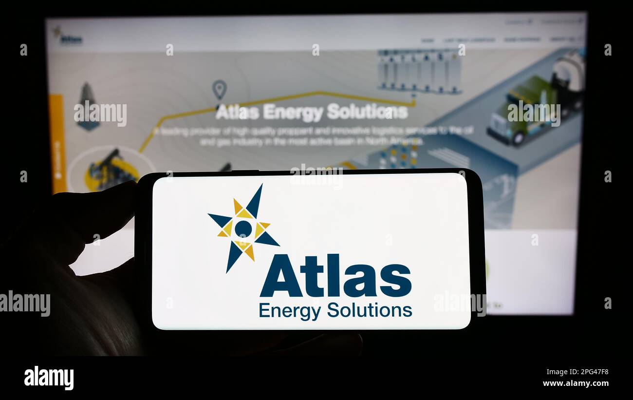Atlas energy logo hi-res stock photography and images - Alamy