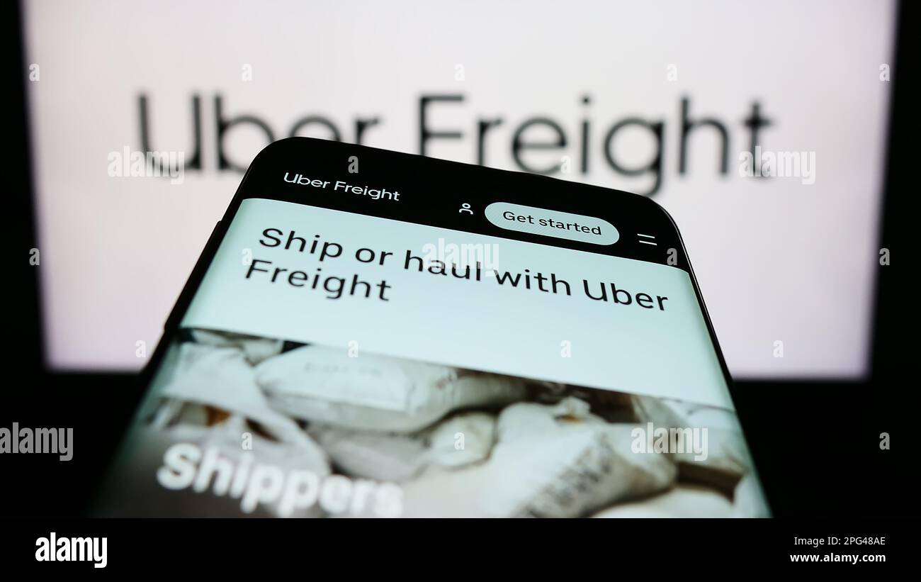 Uber freight logo hi-res stock photography and images - Alamy