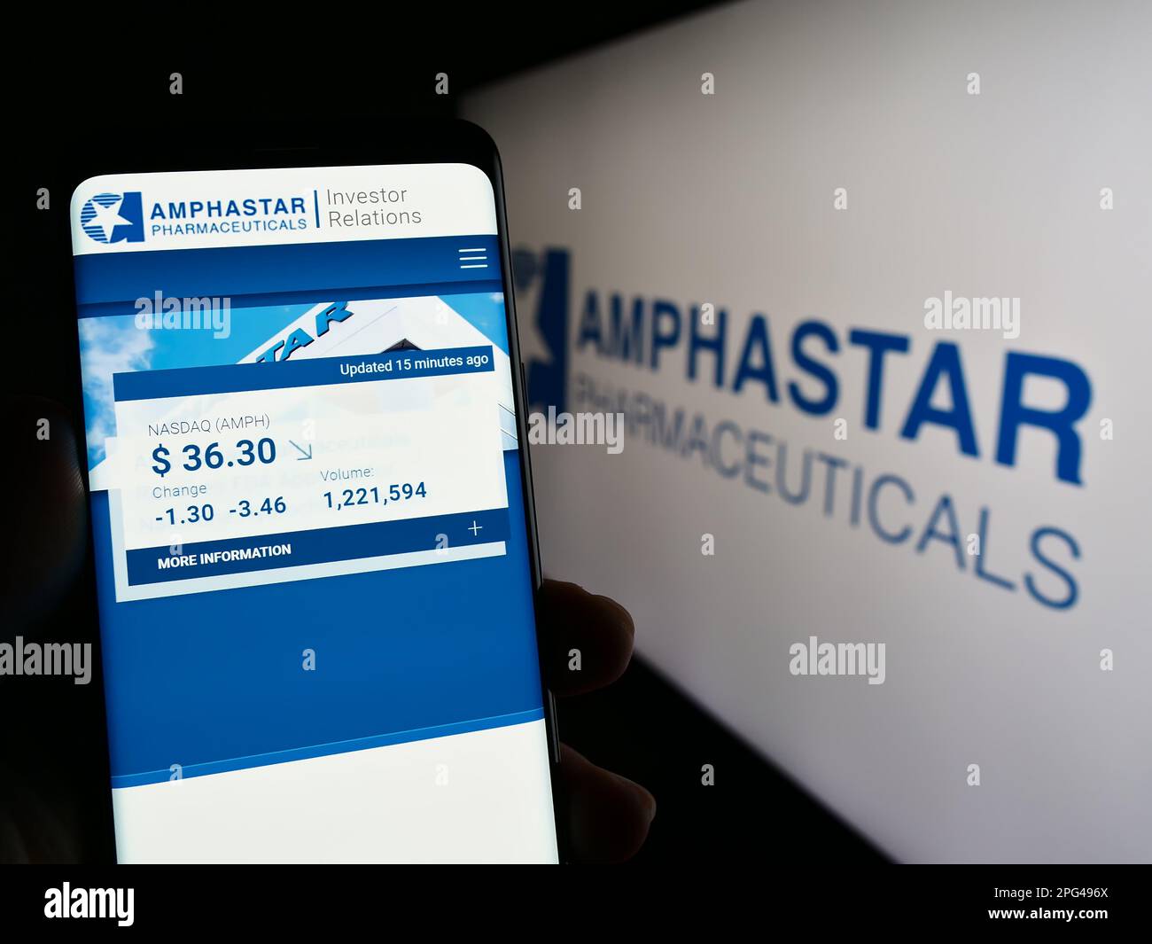 Amphastar logo hi-res stock photography and images - Alamy